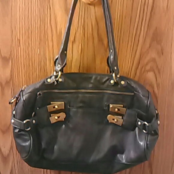 Jessica Simpson | Bags | Jessica Simpson Black Leather Purse | Poshmark